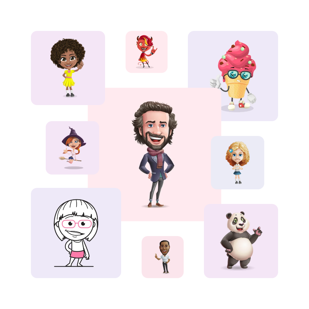 Toon characters store