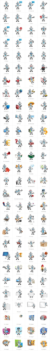Bolty (112 Action Poses) – Toon Characters