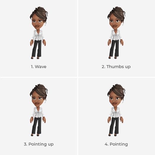 Chloe (12 Animated GIFs) – Toon Characters