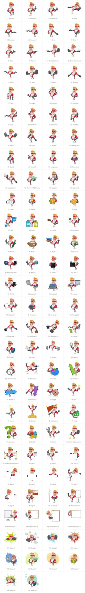 Mr. Magnetic (110 Action Poses) – Toon Characters