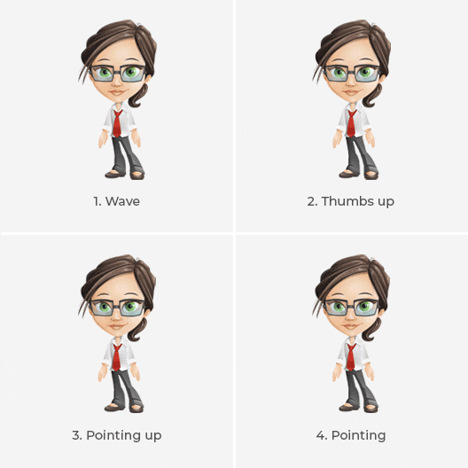 Nikki (12 Animated GIFs) – Toon Characters
