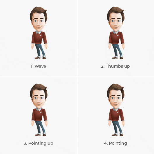 Sam (12 Animated GIFs) – Toon Characters